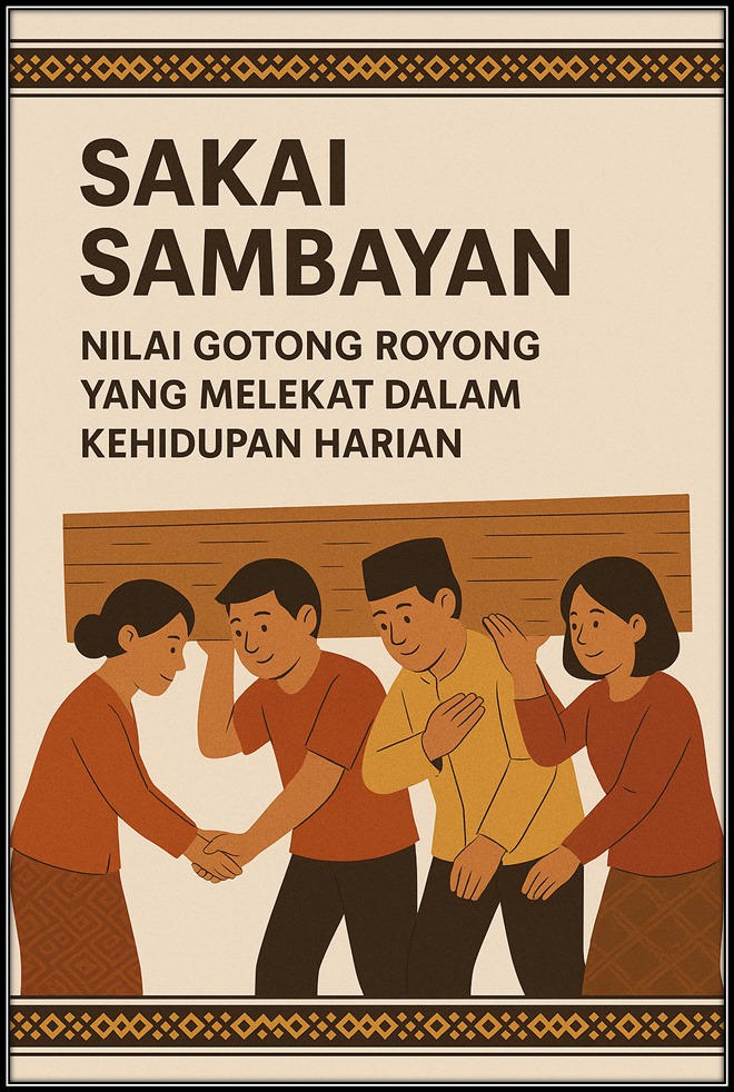 Sakai Sambayan Nilai Gotong Royong yang Melekat dalam Kehidupan Harian ...